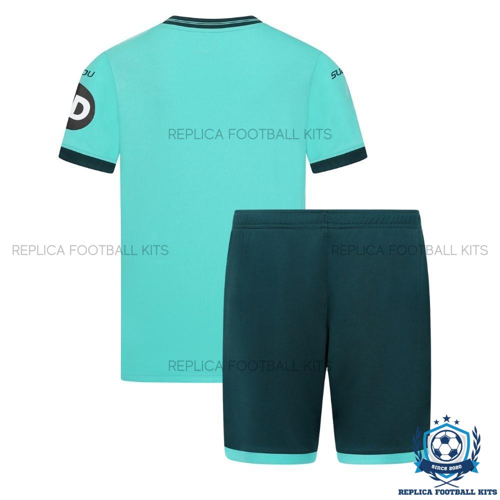 Wolves Away Kid Replica Football Kit 25/26 | Official Feel