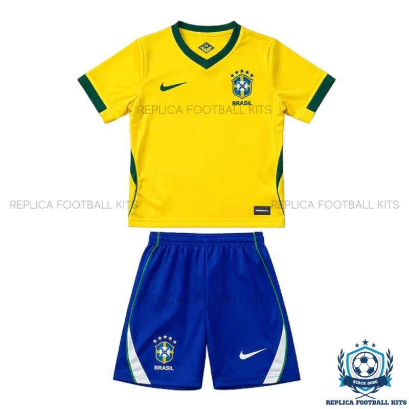 Brazil World Cup 2026 Home Kids Replica Football Kit - Fan version ...
